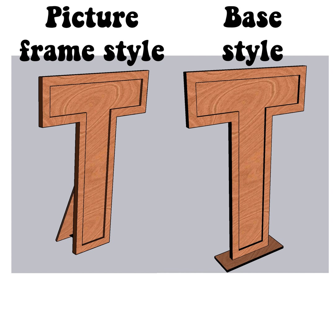 Rattan Letter Stand Add On - Etsy