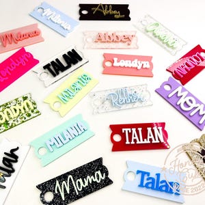 Stanley Cup Topper Personalized, Name Plate for Stanley H2.0 30 Oz. 40 ...