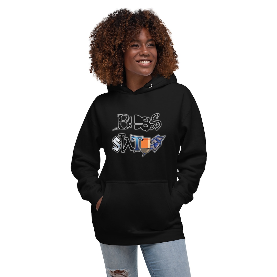 Boss Status Video Game Logo Mashup Hoodie Version 2 - Etsy