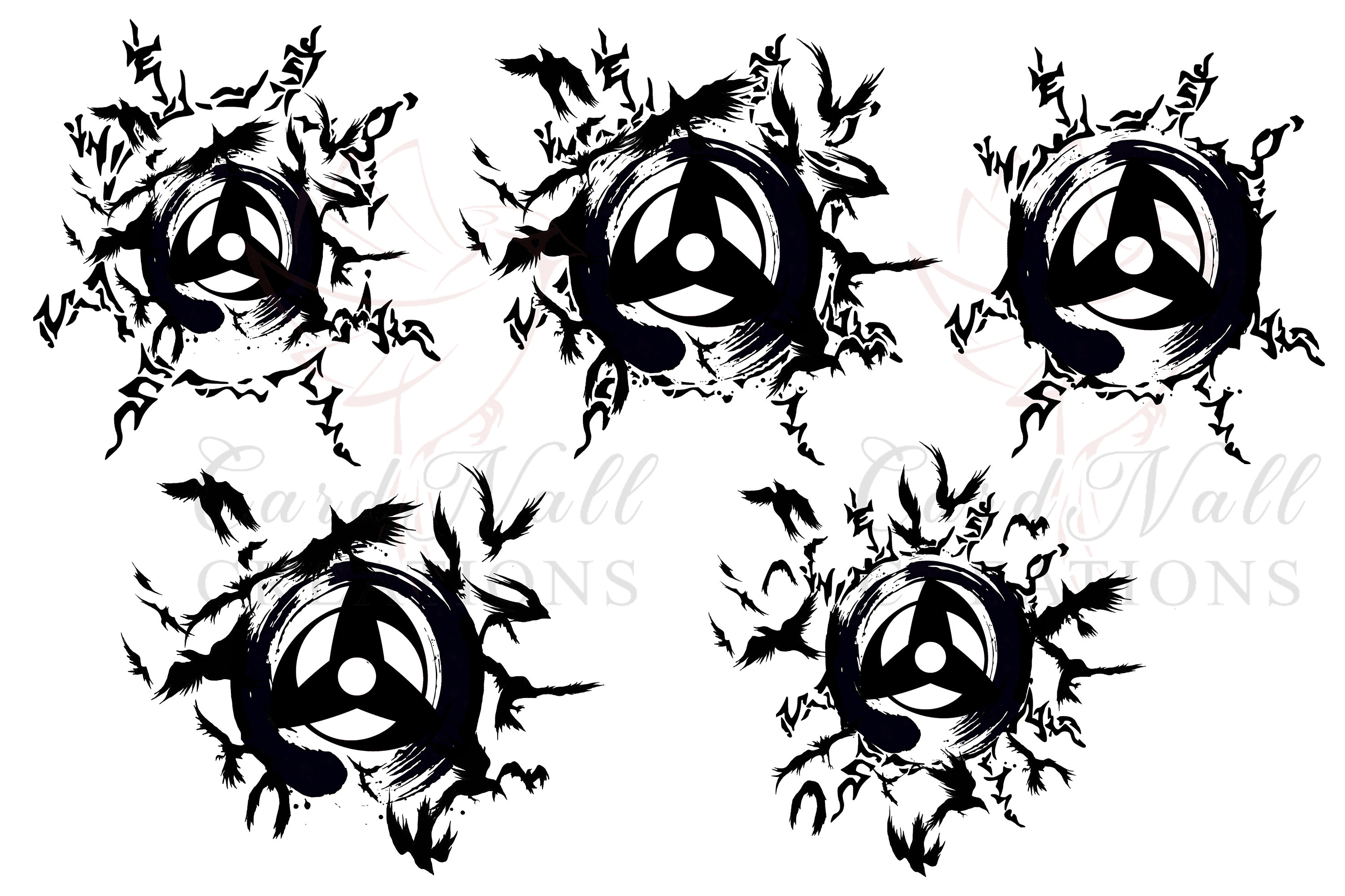 Custom Anime Tattoo Flash Digital File, Instant Download - Etsy