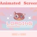 ANIMATED Stream Screen / Stream Starting Soon / Loading Screen / Cute ...