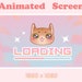 ANIMATED Stream Screen / Stream Starting Soon / Loading Screen / Cute ...