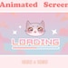 ANIMATED Stream Screen / Stream Starting Soon / Loading Screen / Cute ...