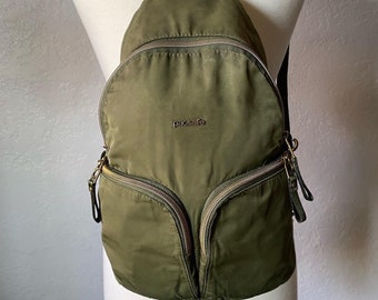 Olive Green Backpack - Etsy
