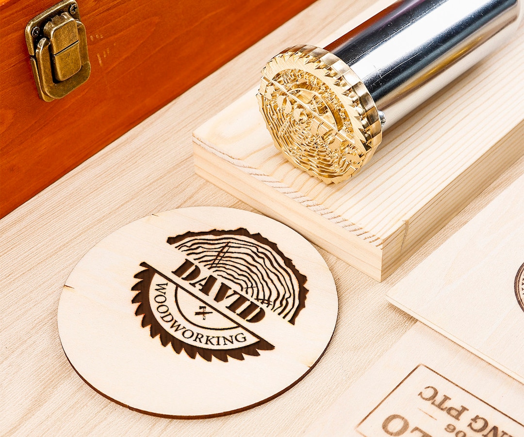 Custom Signature Wood Burning Stamp With Electric Branding - Etsy