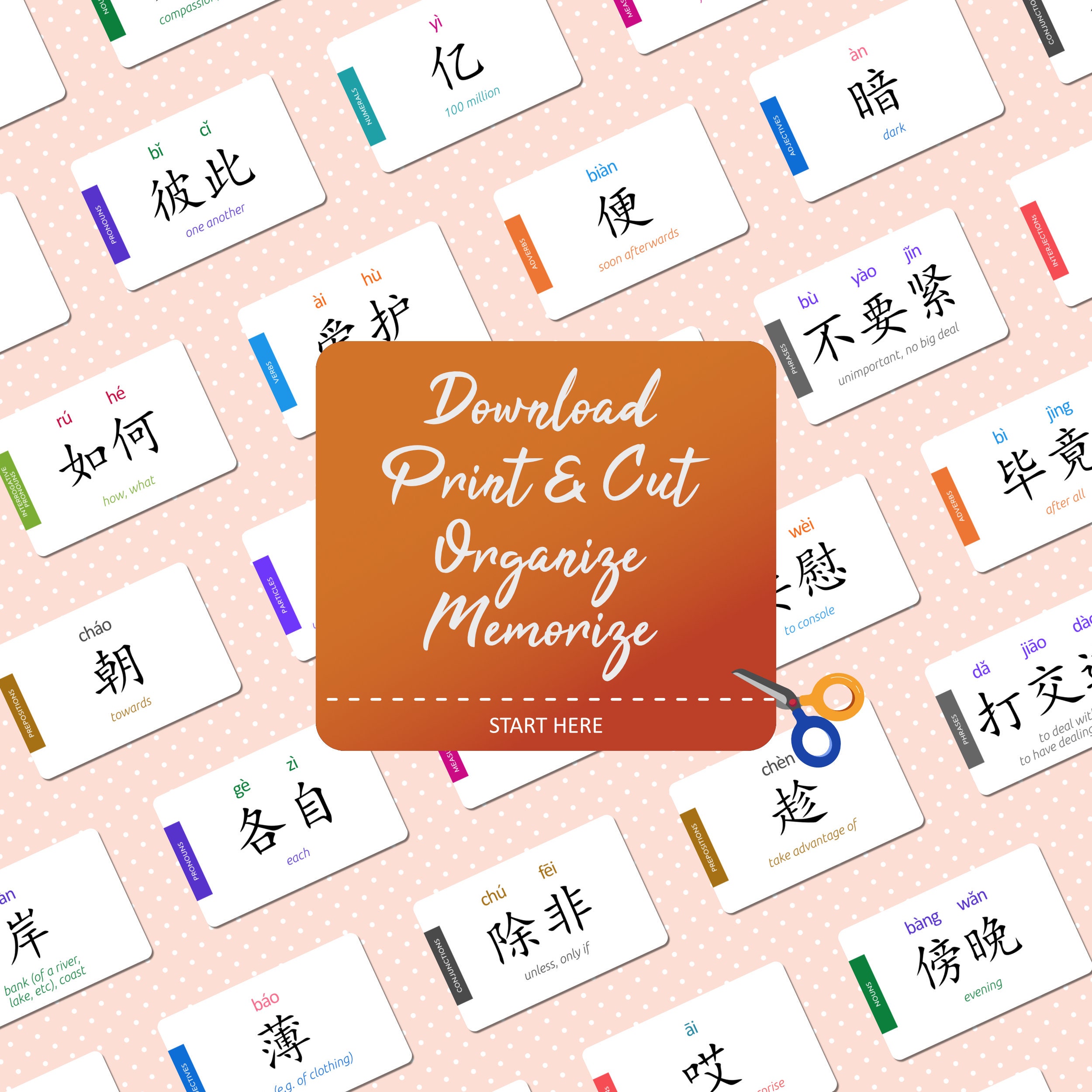 Printable HSK 5 Vocabulary List Flashcards | 1300 Words | Comprehensive ...