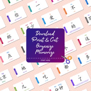 Printable HSK 1 Vocabulary List Flashcards | 150 Words | Comprehensive ...