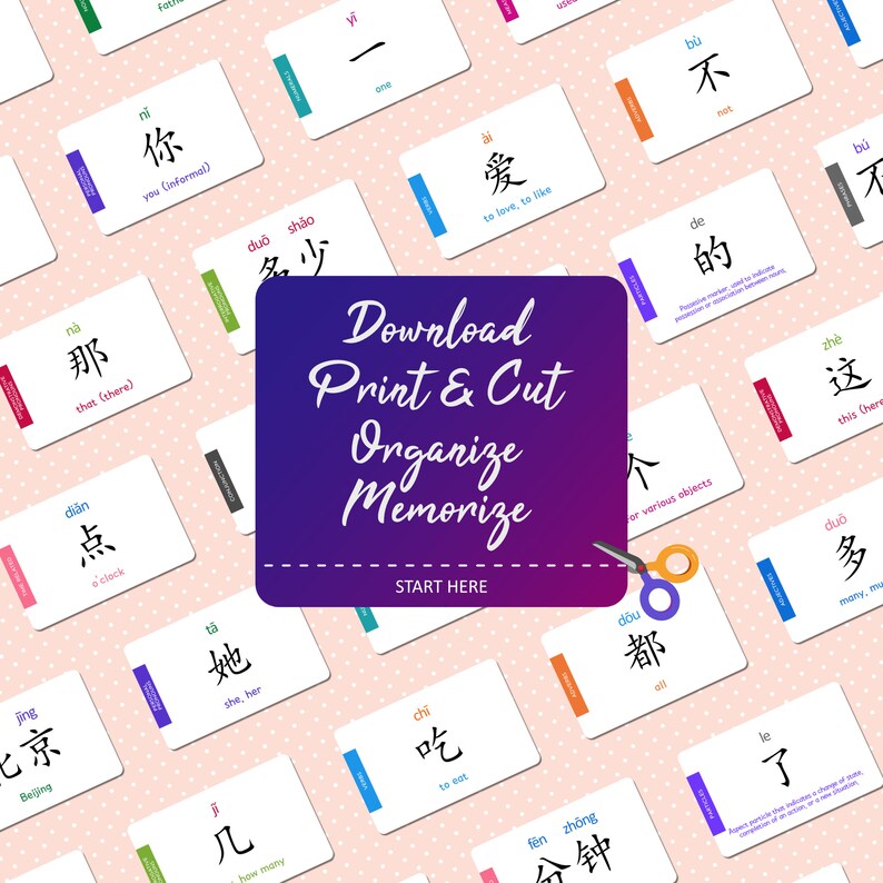 Printable HSK 1 Vocabulary List Flashcards | 150 Words | Comprehensive ...