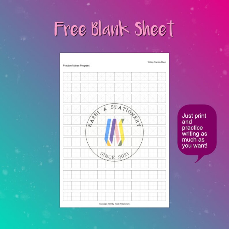 Printable 214 Basic Chinese Radicals Writing Practice Sheet - Etsy