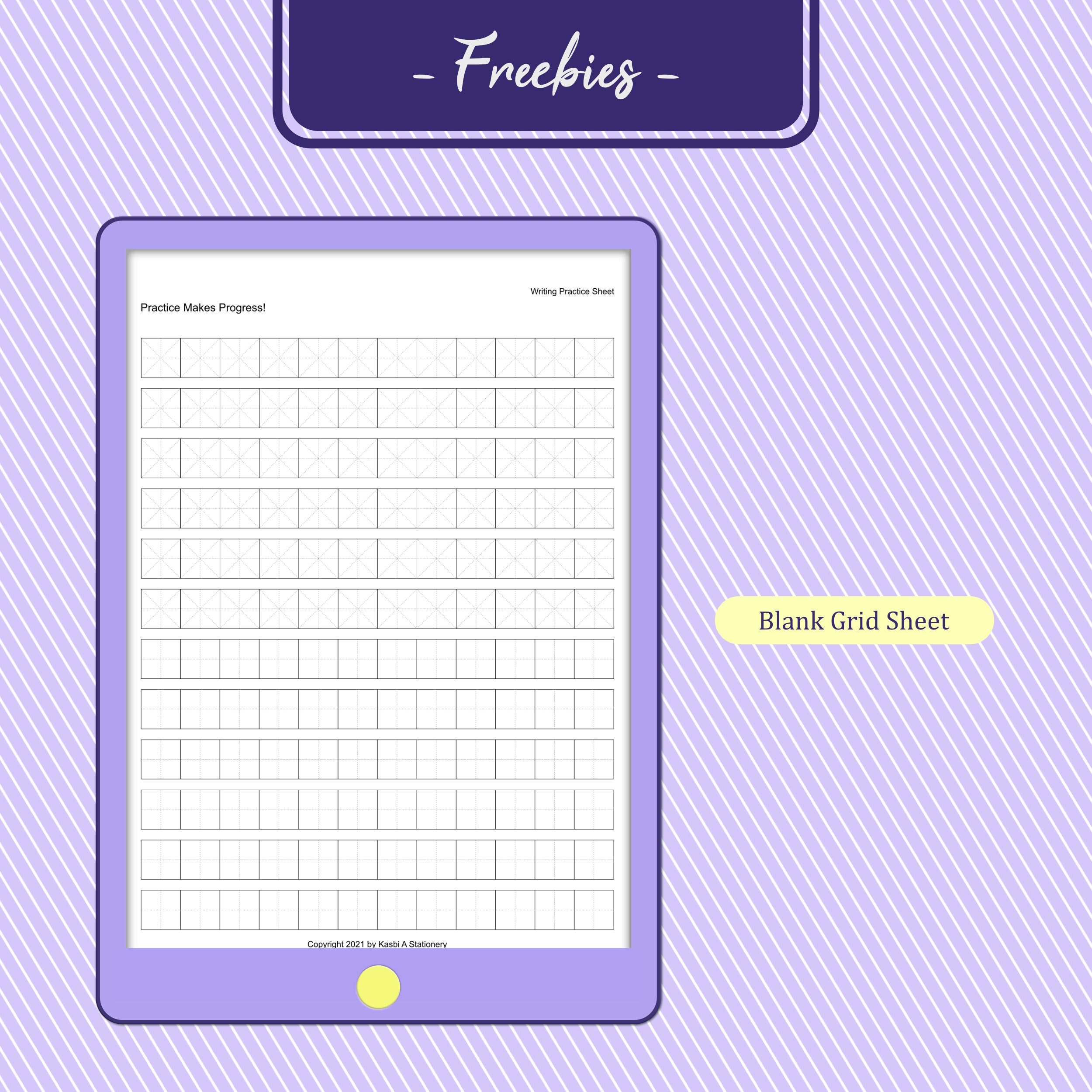 Printable HSK 1 Chinese Writing Worksheets Vocabulary List Digital ...