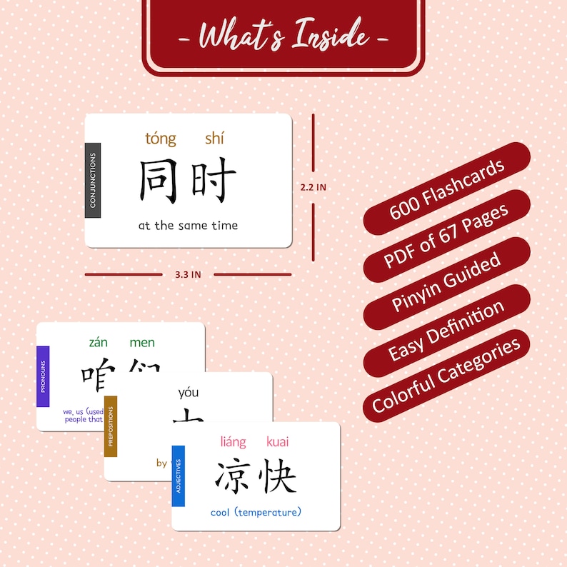 Printable HSK 4 Vocabulary List Flashcards | 600 Words | Comprehensive Study Aid for Mandarin ...