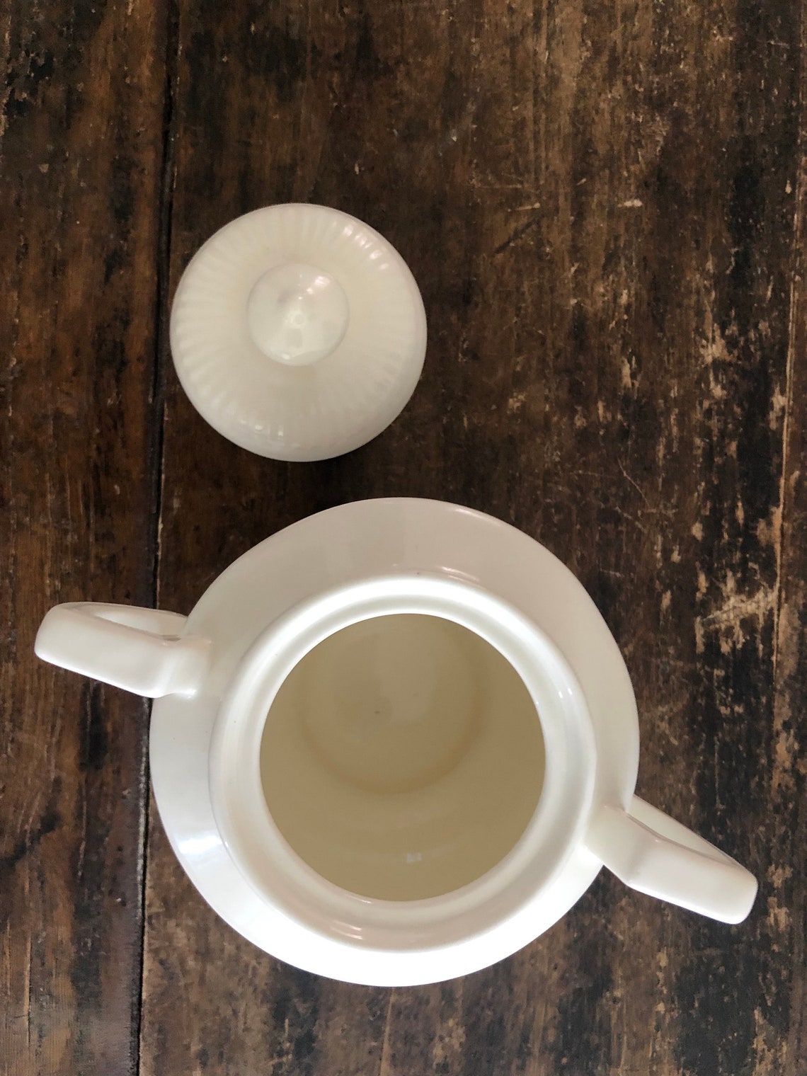 Wedgwood Empire Royal Creamware Sugarbowl - Etsy