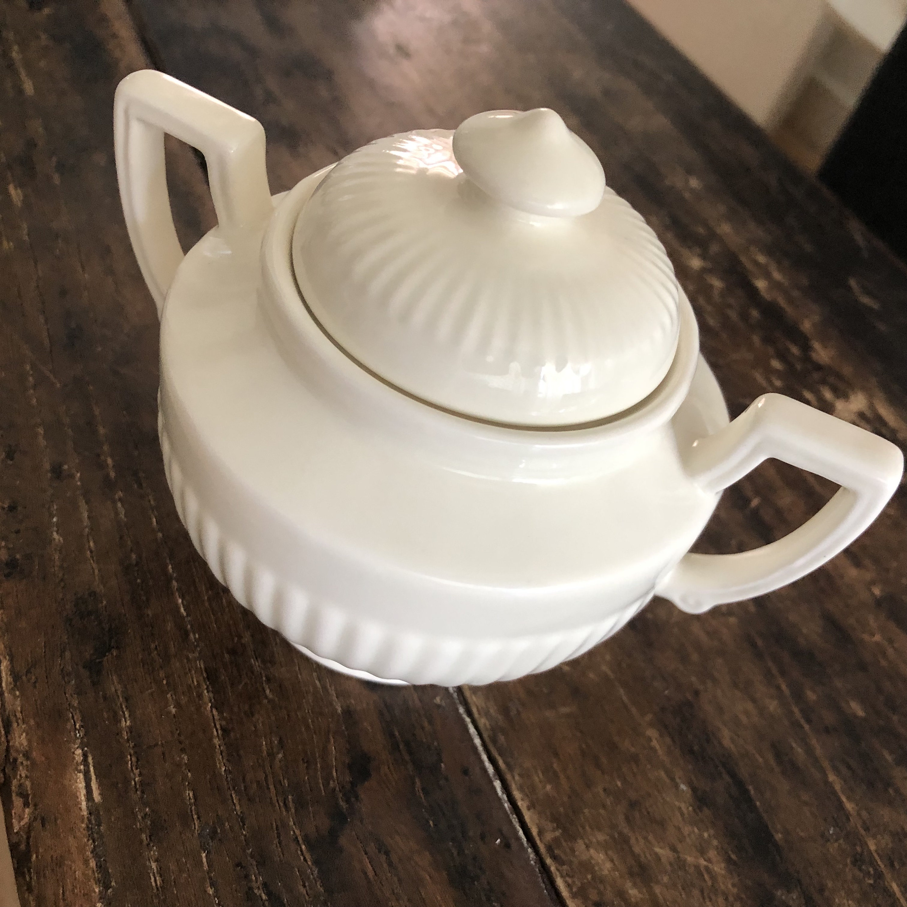 Wedgwood Empire Royal Creamware Sugarbowl - Etsy