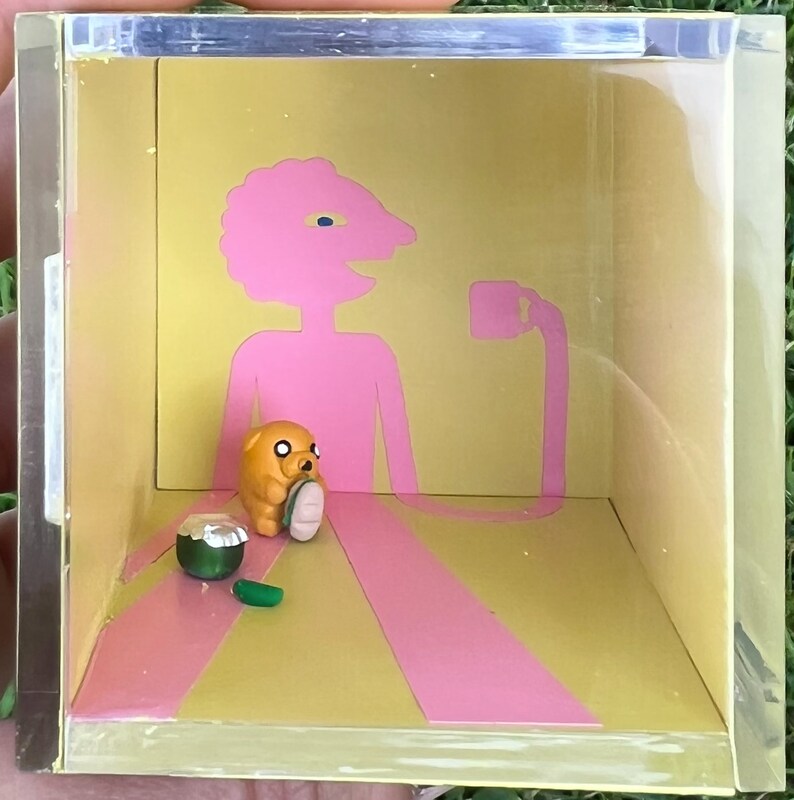 Adventure Time Jake and Prismo Display Box - Etsy UK