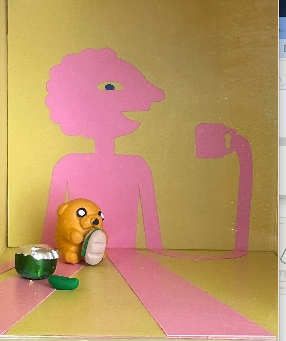 Adventure Time Jake and Prismo Display Box - Etsy UK