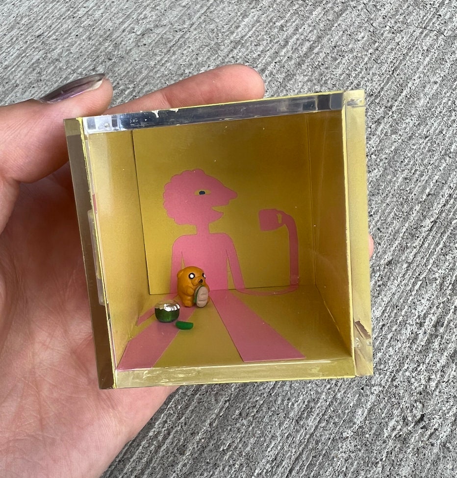 Adventure Time Jake and Prismo Display Box - Etsy UK