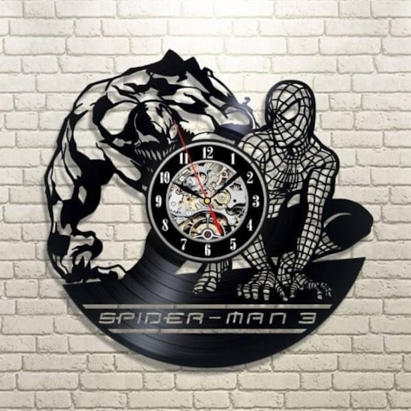 Spiderman Clocks - Etsy