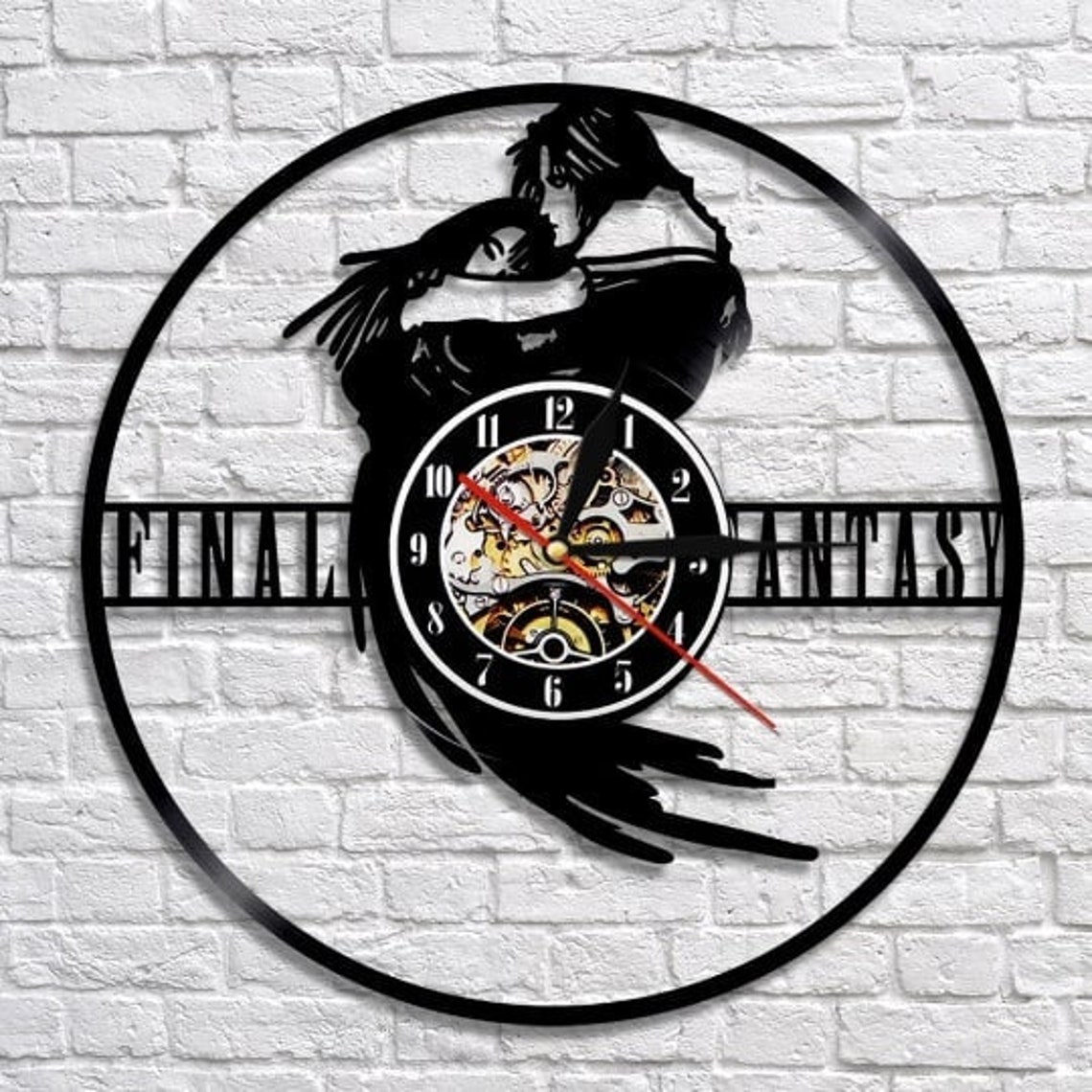 Final Fantasy Vinyl Record Laser Cut Clock Gamer Boy Gifts - Etsy