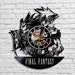 Final Fantasy Characters Vinyl Record Wall Clock, Gamer Room Decor ...