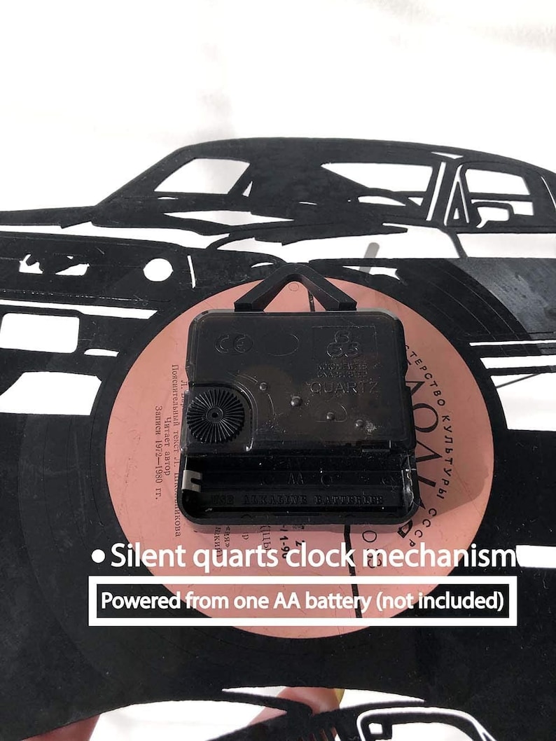 Doctor Who Vinyl Record Silent Clock Doctor Who Tardis - Etsy