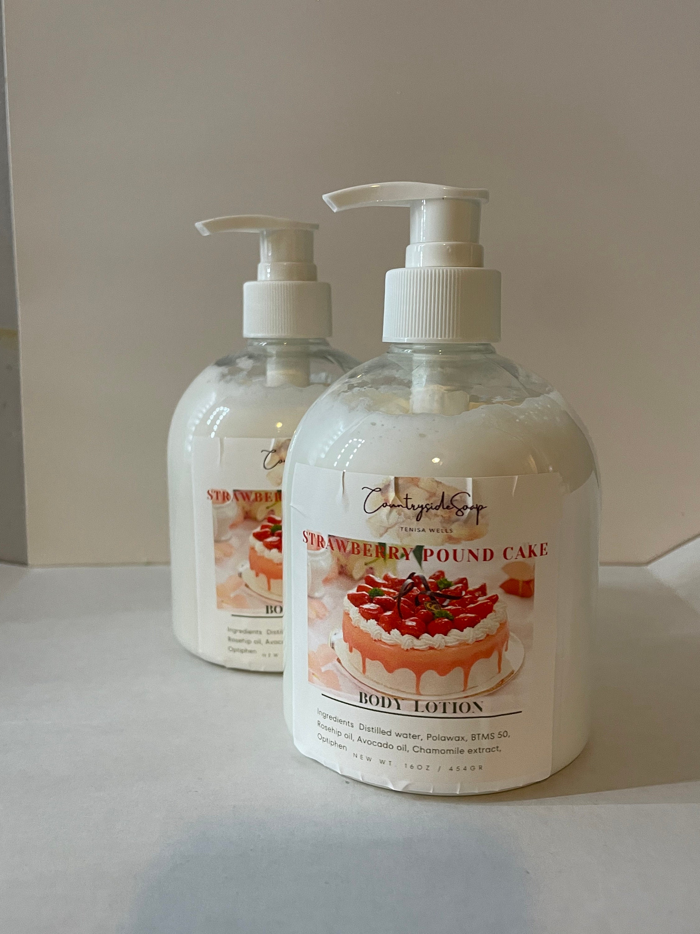 Strawberry Pound Cake Hand and Body Lotion - Etsy