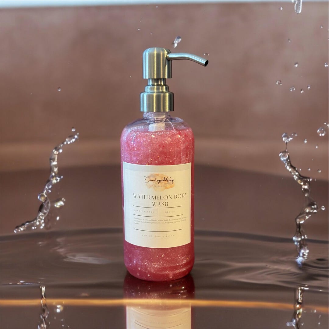 Watermelon Body Wash - Etsy