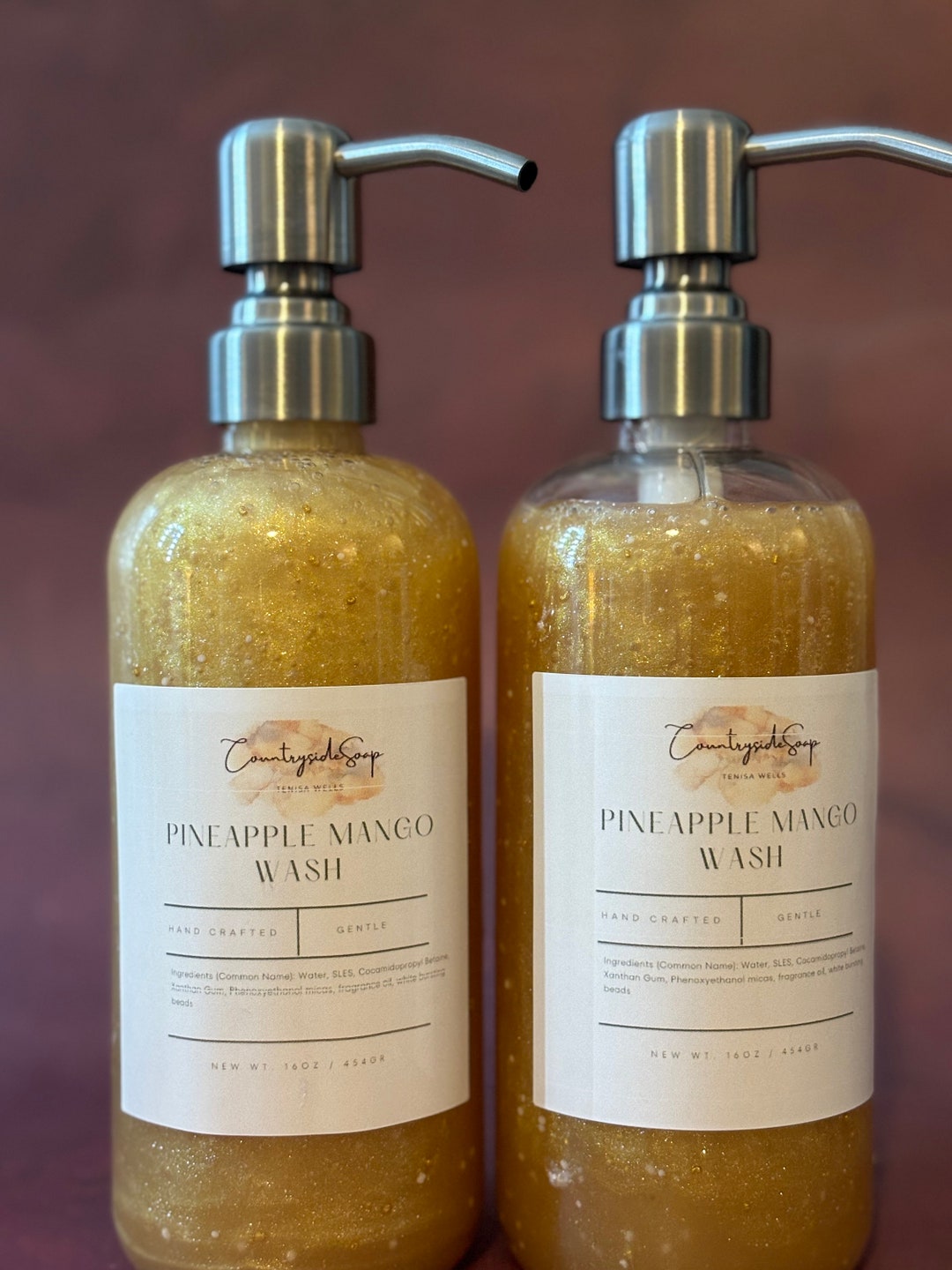 Pineapple Mango Body Wash - Etsy