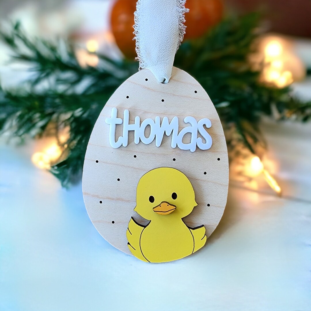 Easter Egg With Baby Duck Tag Svg, My First Easter Sign Svg, Easter SVG ...