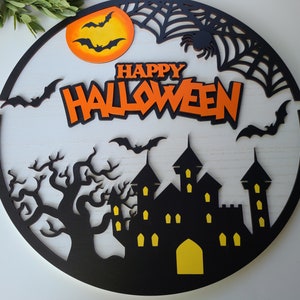 Halloween Sign Svg | Laser Cut Files | Halloween Decor | Halloween ...