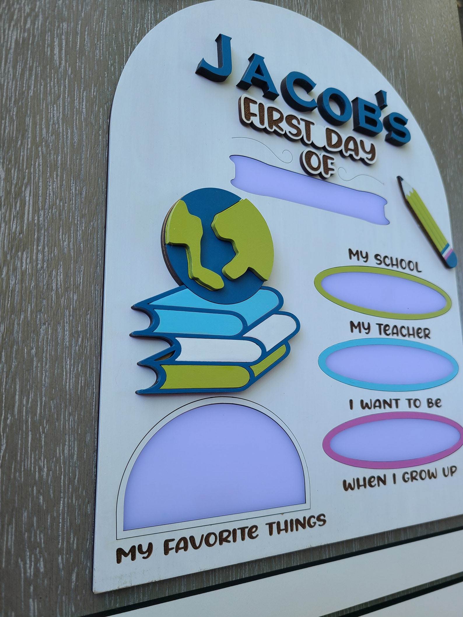 First and Last Day School Sign Dry Erase Back to School SVG - Etsy