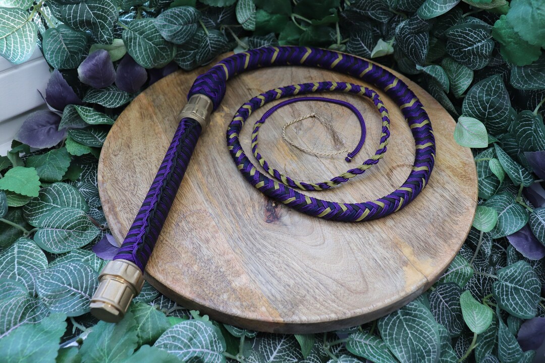 Steampunk Like Paracord Bullwhip Custom Made - Etsy