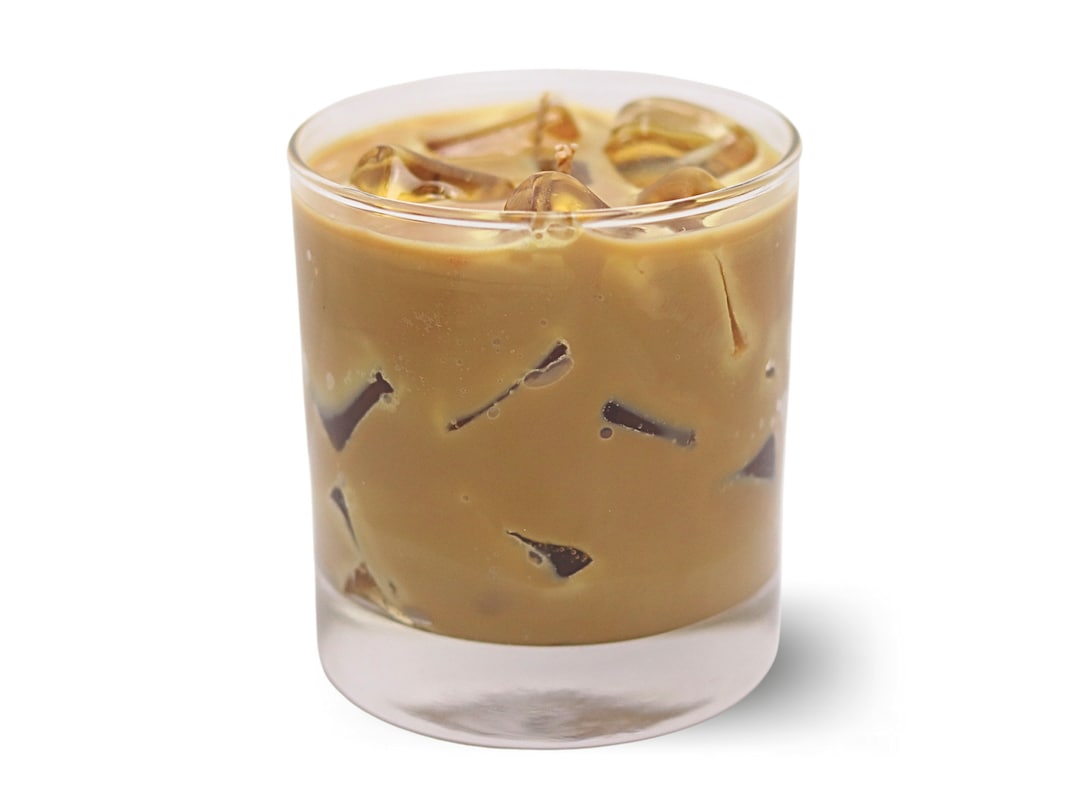 Iced Coffee Candle Valentines Day Gift Drink Candle Coffee Decor Coffee ...