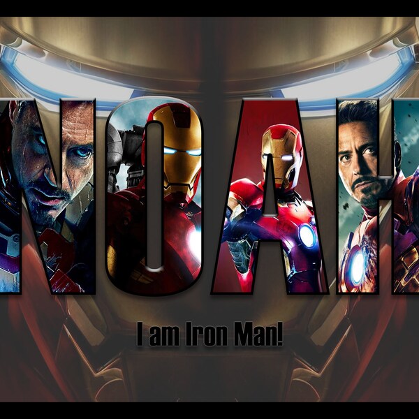 Iron Man - Etsy
