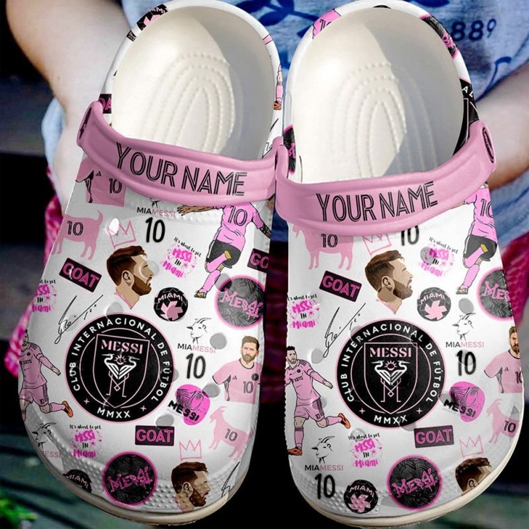 Lionel Messi Clogs Crocs Lionel Messi Football Soccer Sport - Etsy