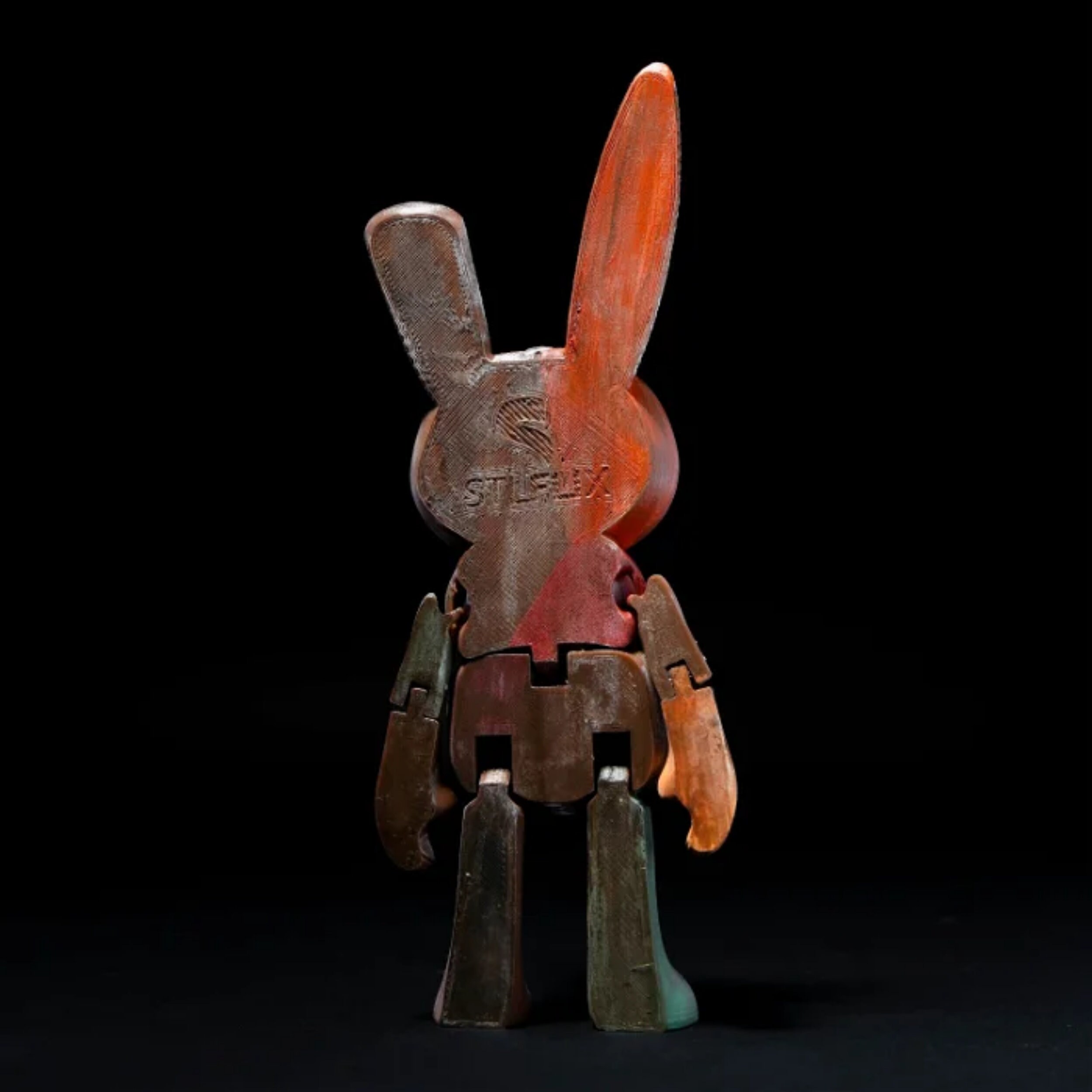 3D Printed Articulated Creepy Bunnies Darko - Etsy