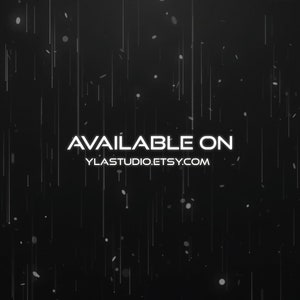 Black Animated Webcam Overlay / Facecam Overlay for Twitch OBS ...