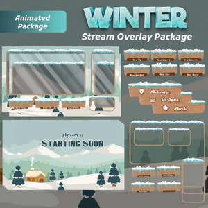 Custom Twitch Overlay Package - Etsy