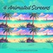Summer Beach Twitch Stream Overlay Package (animated) - Etsy