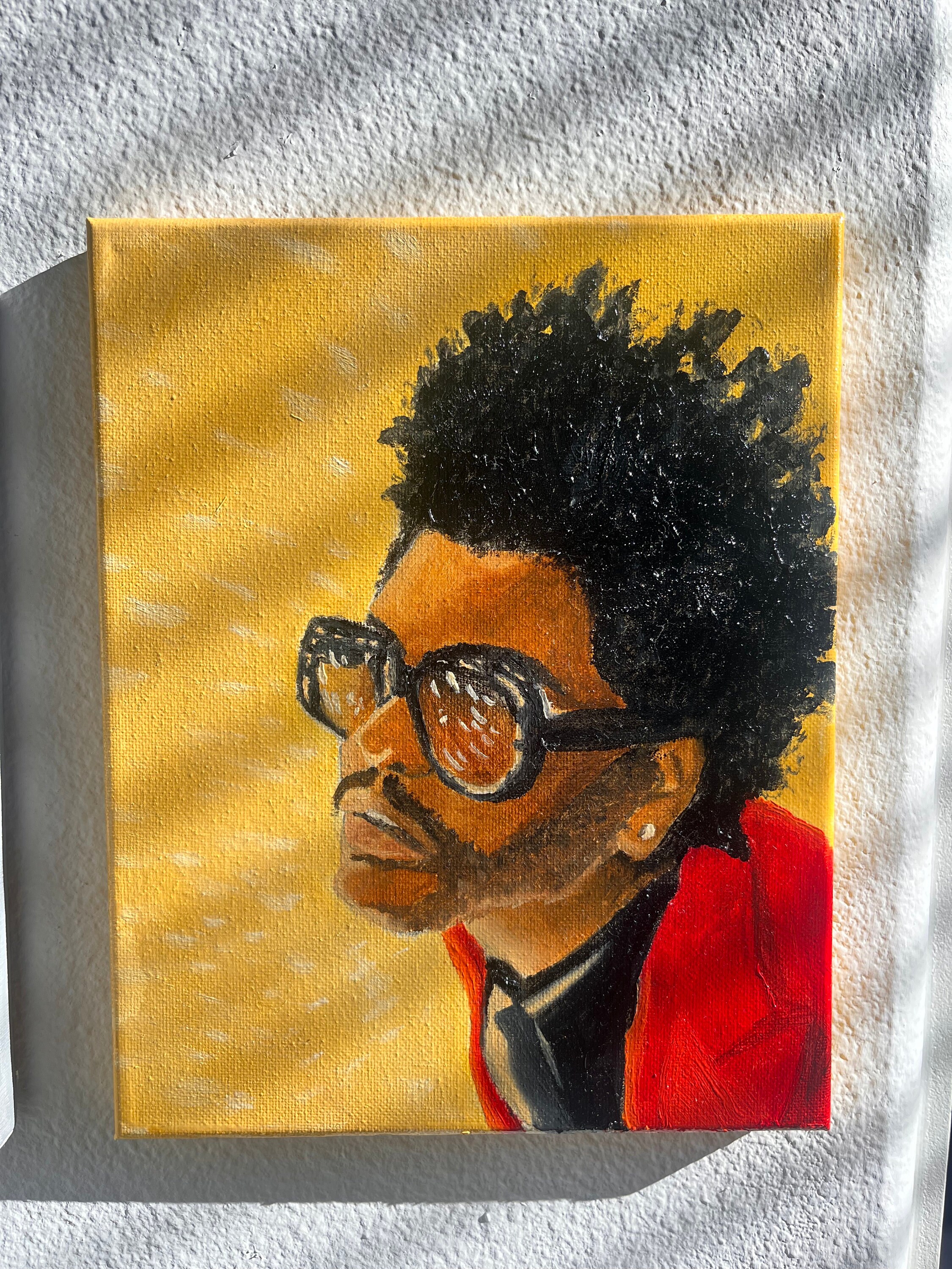 The Weeknd Canvas Painting - Etsy