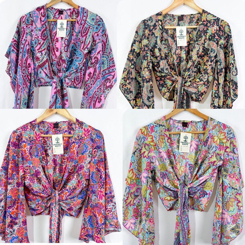 Flared Sleeve Tops - Etsy