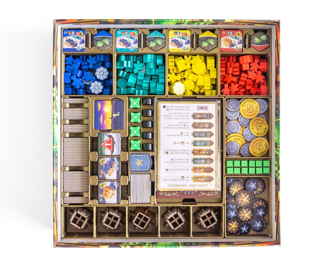 Nucleum Organizer Insert for Board Game - Etsy