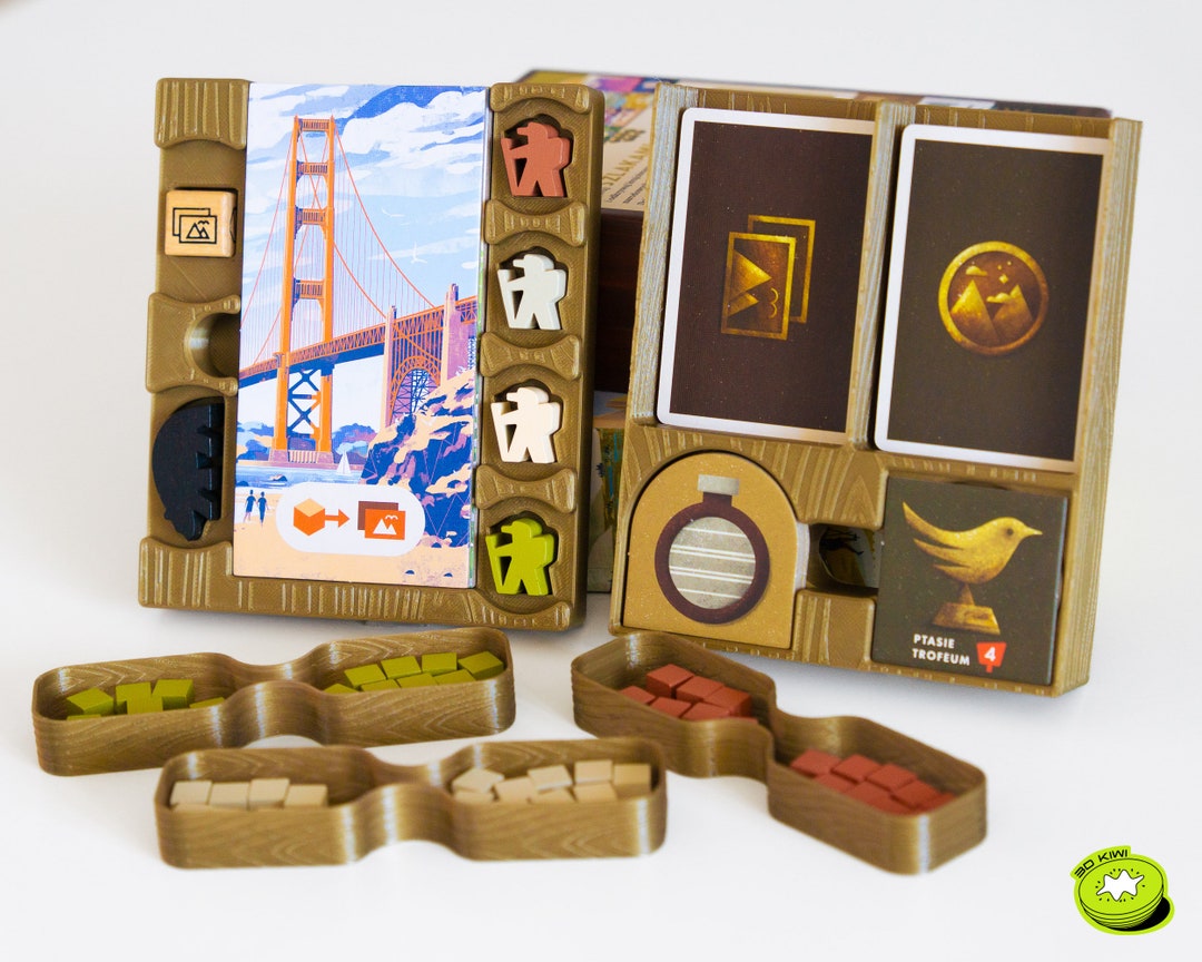 Trails Board Game Organizer Insert - Etsy