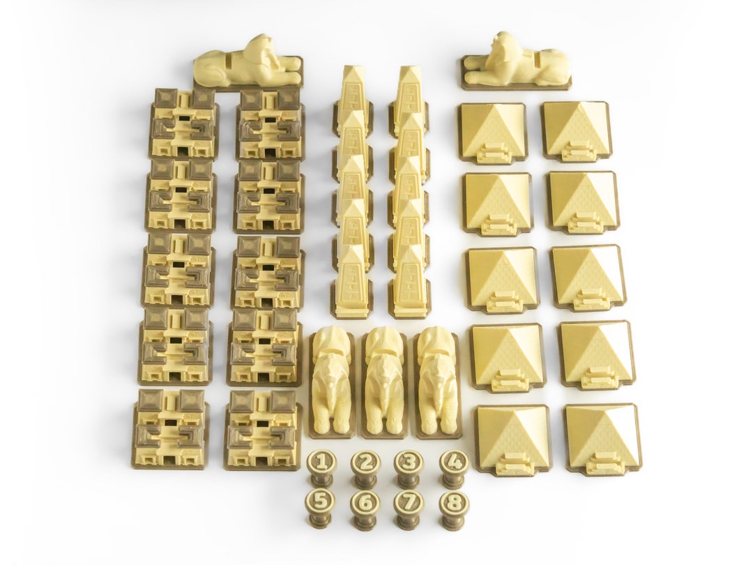 Ankh Gods of Egypt Monuments Tokens Upgrade Set for Board Game - Etsy