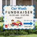 Car Wash Fundraiser Event Sign Template, Editable and Printable Instant ...