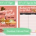 EDITABLE and Printable Thanksgiving Potluck Flyer and Sign up Sheet ...