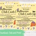Editable and Printable Halloween Chili Cook off Invitation Flyer ...