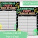 EDITABLE and Printable Neon Christmas Party Sign up Sheet Template ...