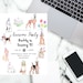 EDITABLE and Printable Dog Birthday Party Invitation Flyer Template ...