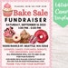 EDITABLE and Printable Bake Sale Fundraiser Flyer Template, Instant ...