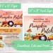 Editable and Printable Fall Pumpkin Patch Event Flyer and Yard Sign ...